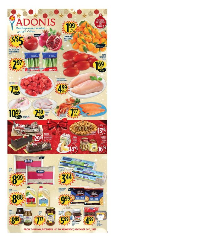Marché Adonis in Mississauga | Christmas Flyers & Coupons | Tiendeo
