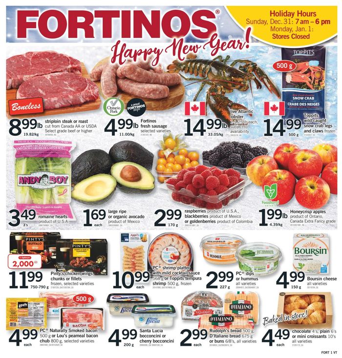Fortinos in Hamilton | Christmas Flyers & Coupons | Tiendeo