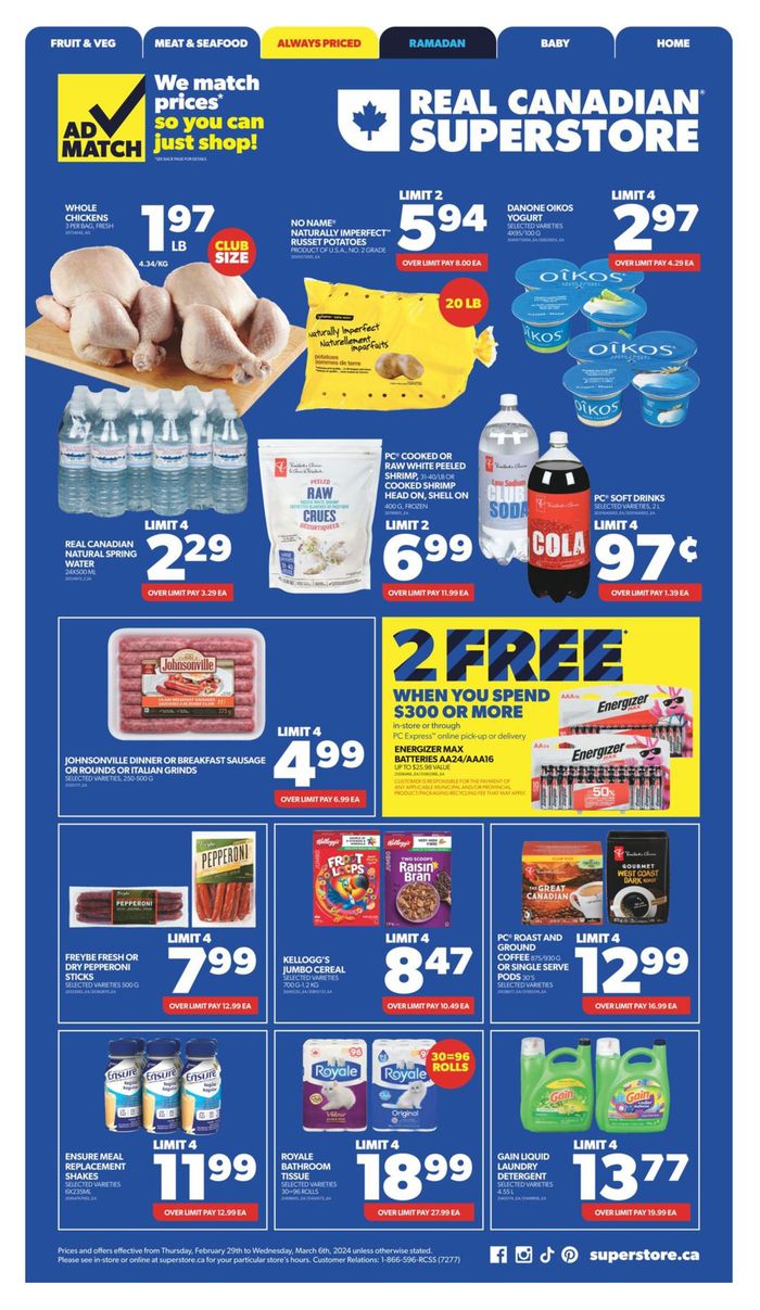 Real Canadian Superstore Brandon - 920 Victoria Ave | Flyers & Opening ...