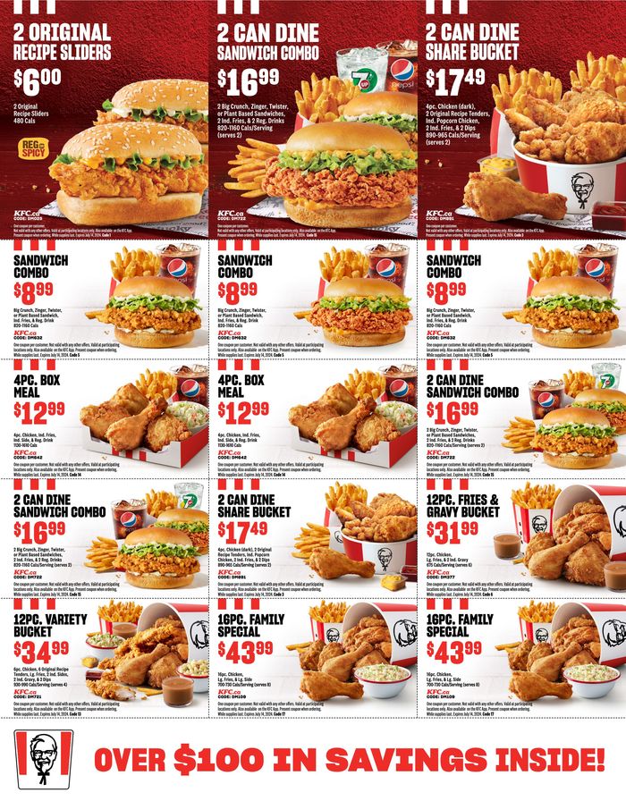 KFC in Prince George | Weekly Deals & Coupons | Tiendeo