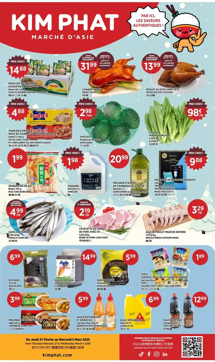 Kim Phat Montreal - 3733 Jarry Est | Flyers & Opening hours | Tiendeo