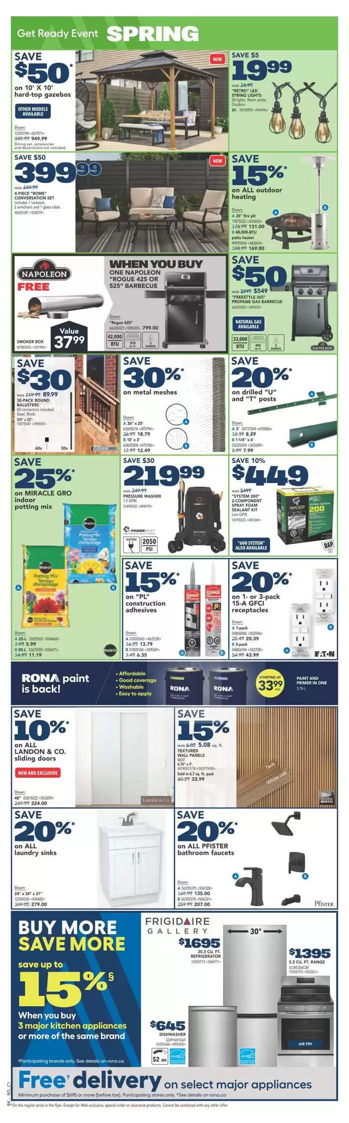 RONA in Sarnia | Weekly Flyers & Promo Codes | Tiendeo