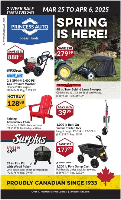 Princess Auto Edmonton - 9835 34th Avenue NW | Flyers & Phone numbers ...